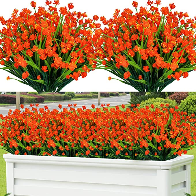 💖Outdoor Artificial Flowers💐1 Bundle(Includes 30 flowers)